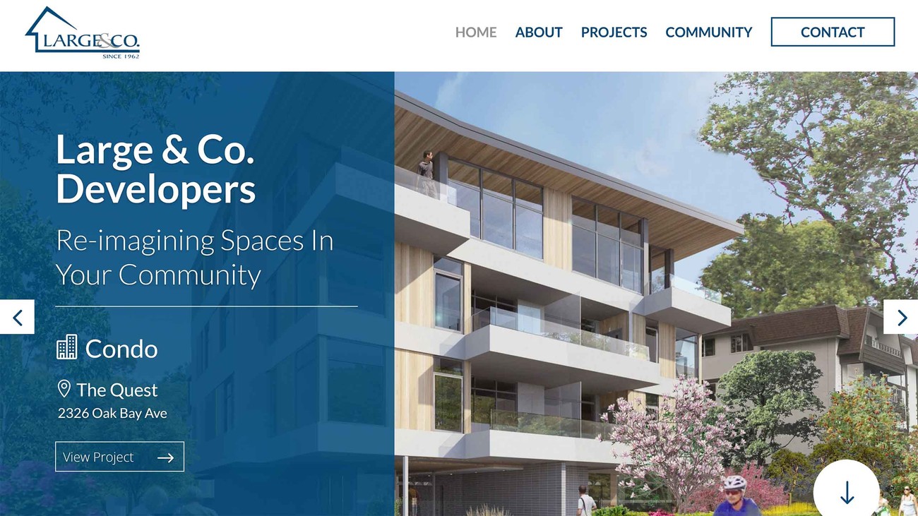Large & Co Developers | Case Study | CL Web Developers